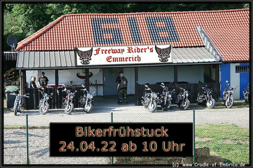Bikerfrühstück Freeway Rider's MC Emmerich - Rockerkluft